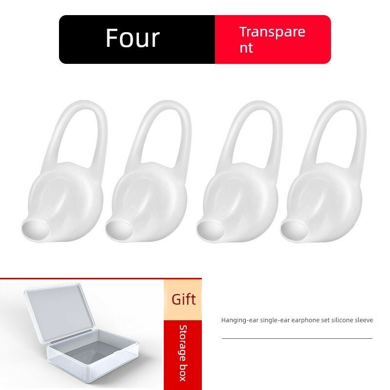 Автомобильная безболезненная Bluetooth-гарнитура, чехол для наушников с одним ухом, силиконовый чехол, амбушюры,