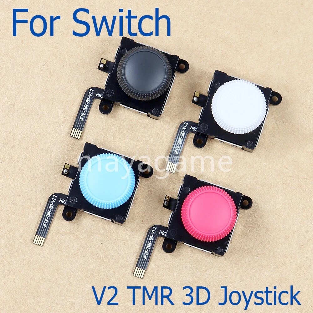 OCGAME TMR 3D Joystick для Nintendo Switch/Lite/OLED Розовый, Красный, red — фото 1
