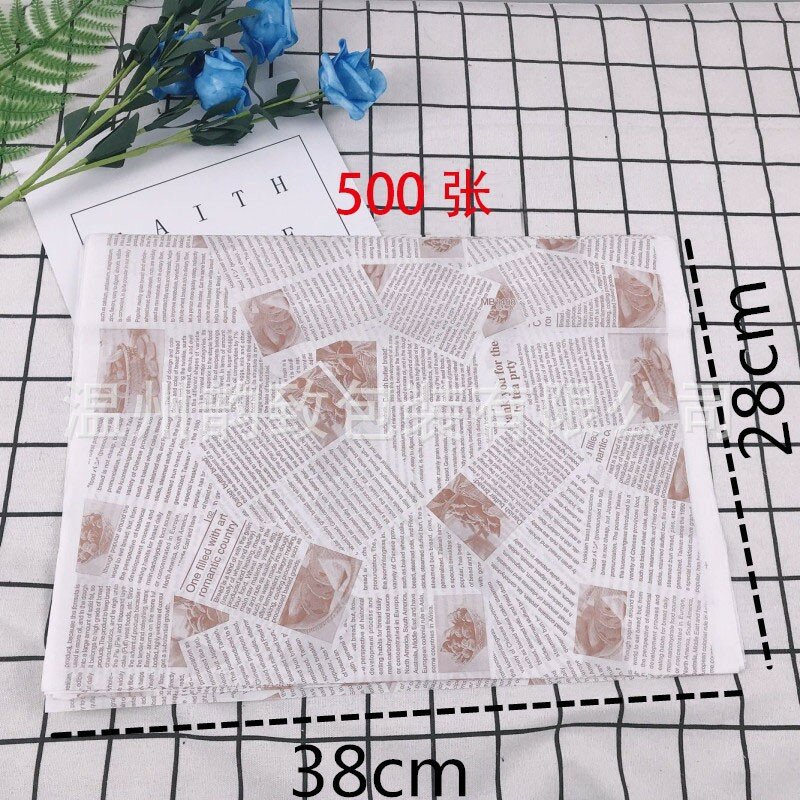 Оптовая одноразовая маслостойкая бумага для подносов, бумага для бургеров, маслопоглощающая бумага для хлеба, бумага для упаковки сэндвичей, бумага для подложки для выпечки