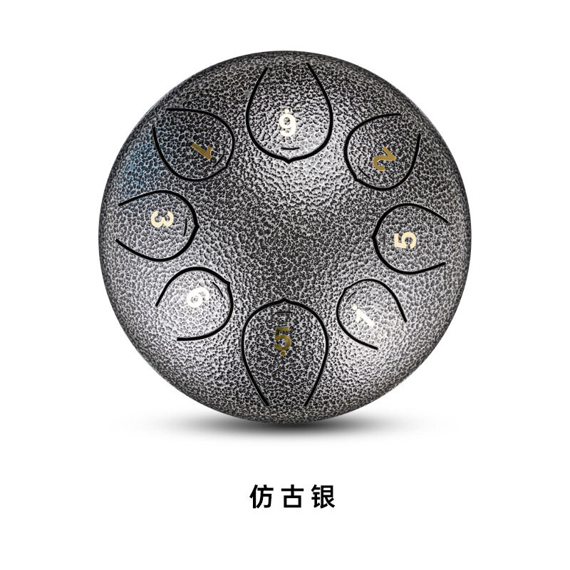 15-тонный D-клавишный эфирный барабан Wangyou, стальной язычковый барабан Wuyou, ударный инструмент, цветной пустой барабан с ручной пластиной