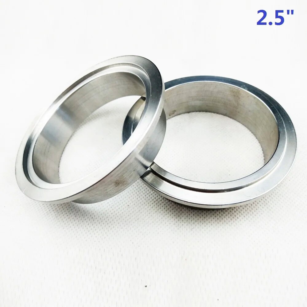 2,0-4,5 дюйма, большое количество алюминиевого сплава, мужские и женские v-образные зажимные фланцы, выхлопная труба, V-образный зажим, гладкость 2.5inch