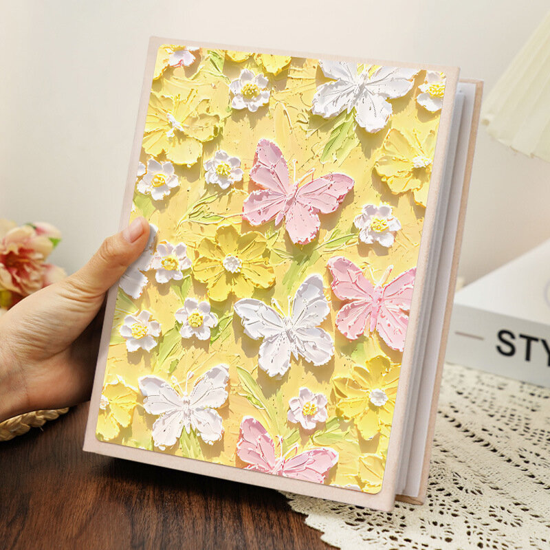 Фотоальбом для семьи с большим объемом и пролистным механизмом, книга воспоминаний с детскими фотографиями, альбом для хранения.