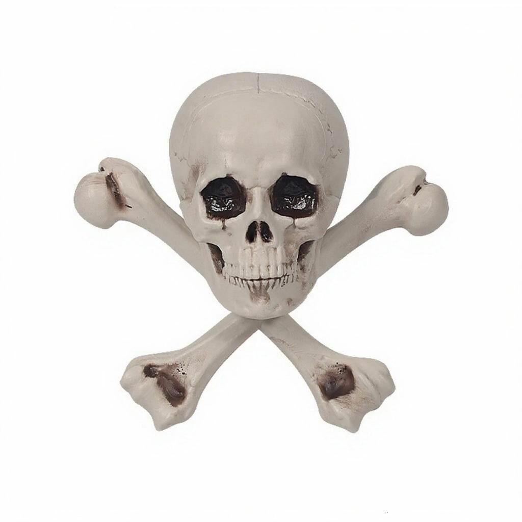 Хэллоуинское украшение (череп/крест/скелет)