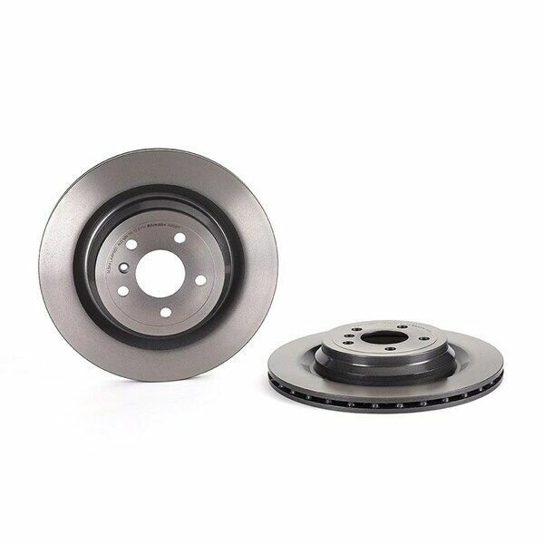 Диск тормозной вентилируемый задний BREMBO (09. A959.11) Prime UV Coated