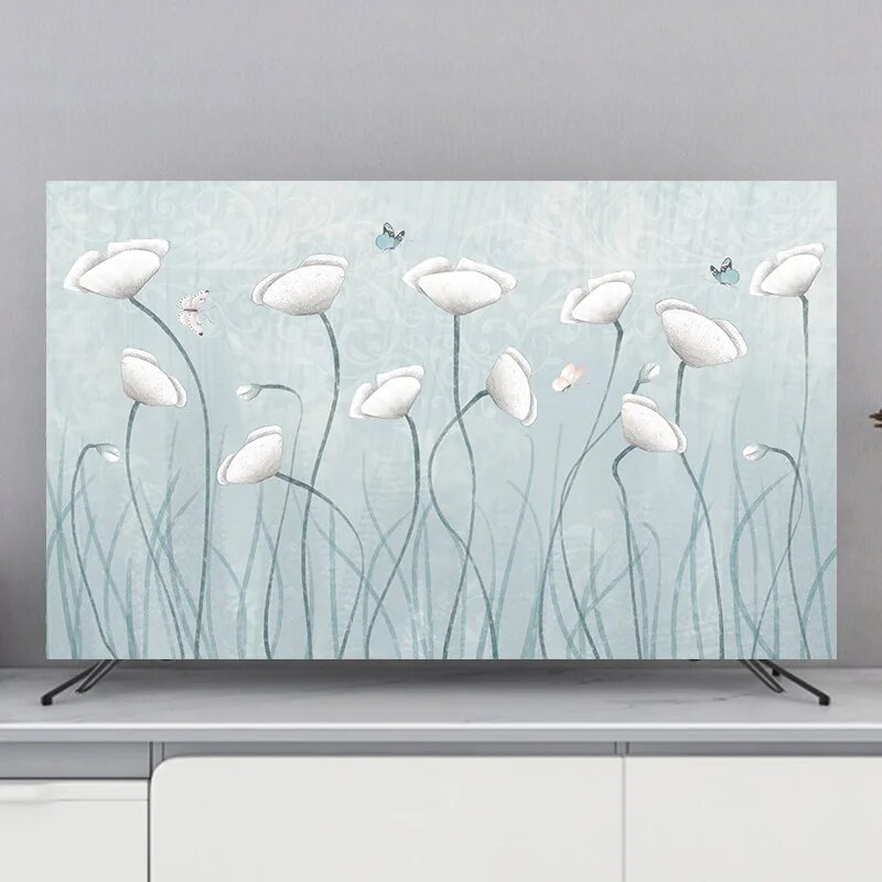 Чехол для телевизора 55" Art Flowers 130x80 см