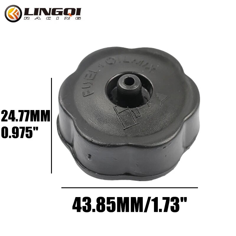LINGQI RACING мотоциклетная пластиковая крышка газового топливного бака для грязевого велосипеда ATV 49CC 70CC 90CC 110CC Мотокросс Внедорожник Серый, 1