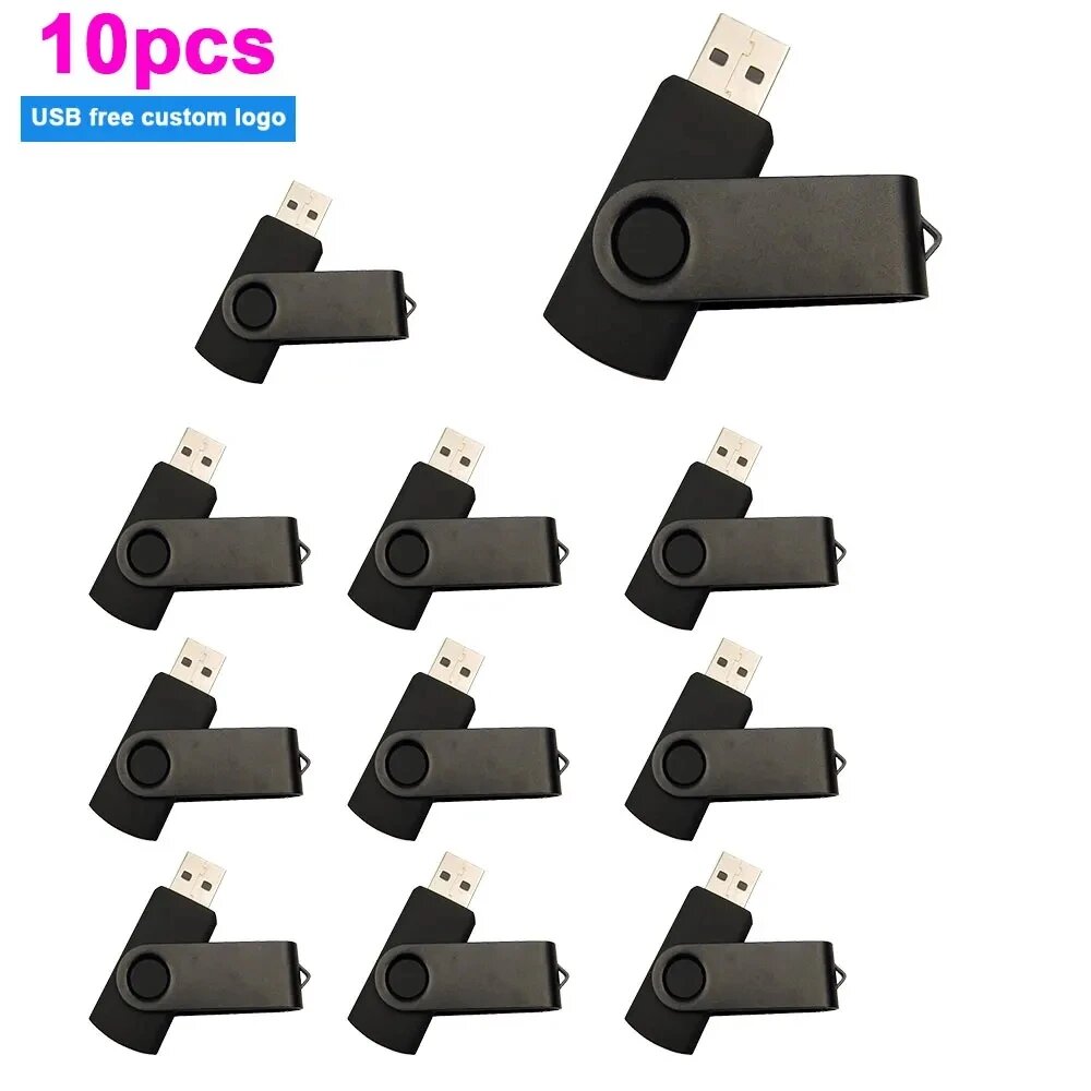 KAWEIDA USB флеш-накопитель металлический 512МБ-32ГБ 10 шт.