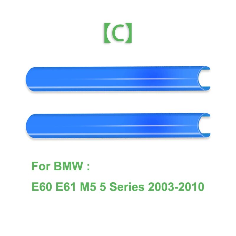 2 шт. накладки на переднюю решетку, наклейки на рамку для BMW F10 E60 F30 F32 F20 F22 F06 F02 C Blue