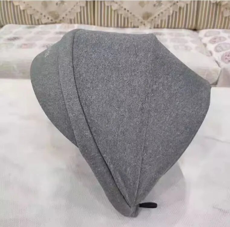 Защитный навес-удлиненный козырек для коляски-автокресла, светло-серый