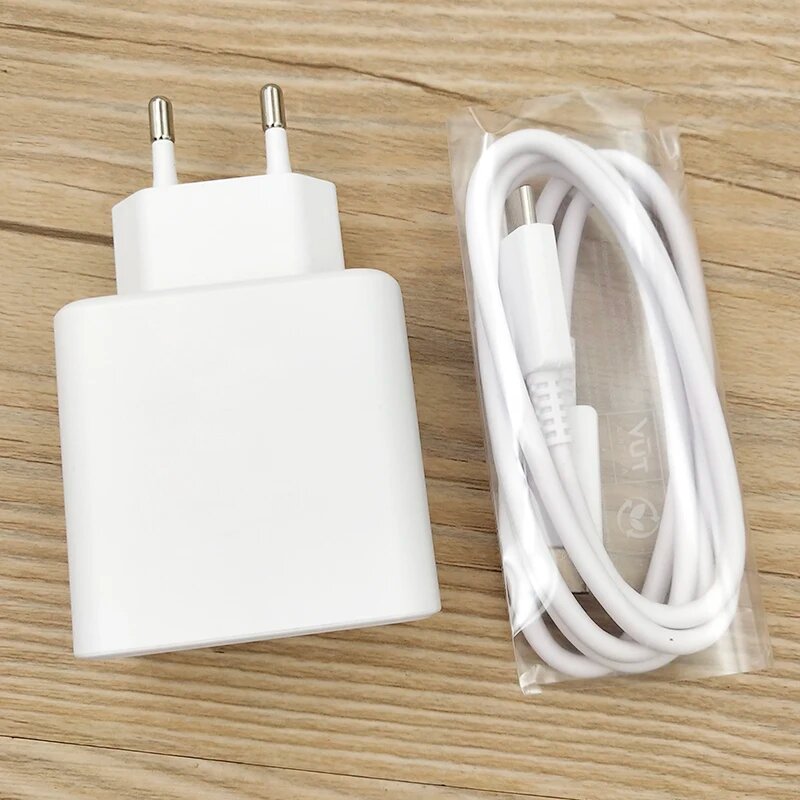 Супербыстрое зарядное устройство Samsung Z Fold 7, 45 Вт, адаптер PD Usb Type C White EU add cable