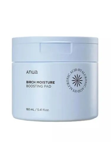 Увлажняющие тонер-пэды с берёзовым соком ANUA Birch 70% Moisture Boosting Pad