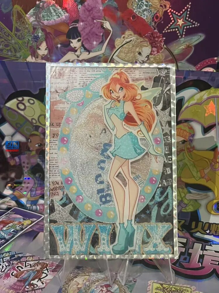 Коллекционные карты Winx Club: Шесть фей редкий набор