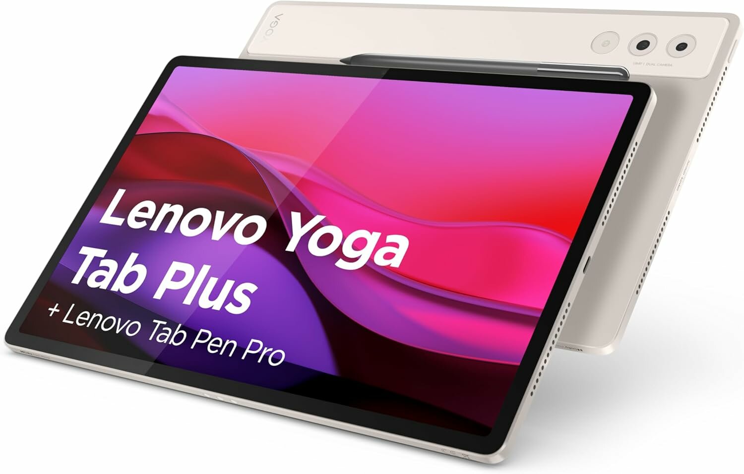 Планшет Lenovo Yoga Tab Plus + Tab Pen Pro 16/256Gb WiFi Seashell(бежевый)