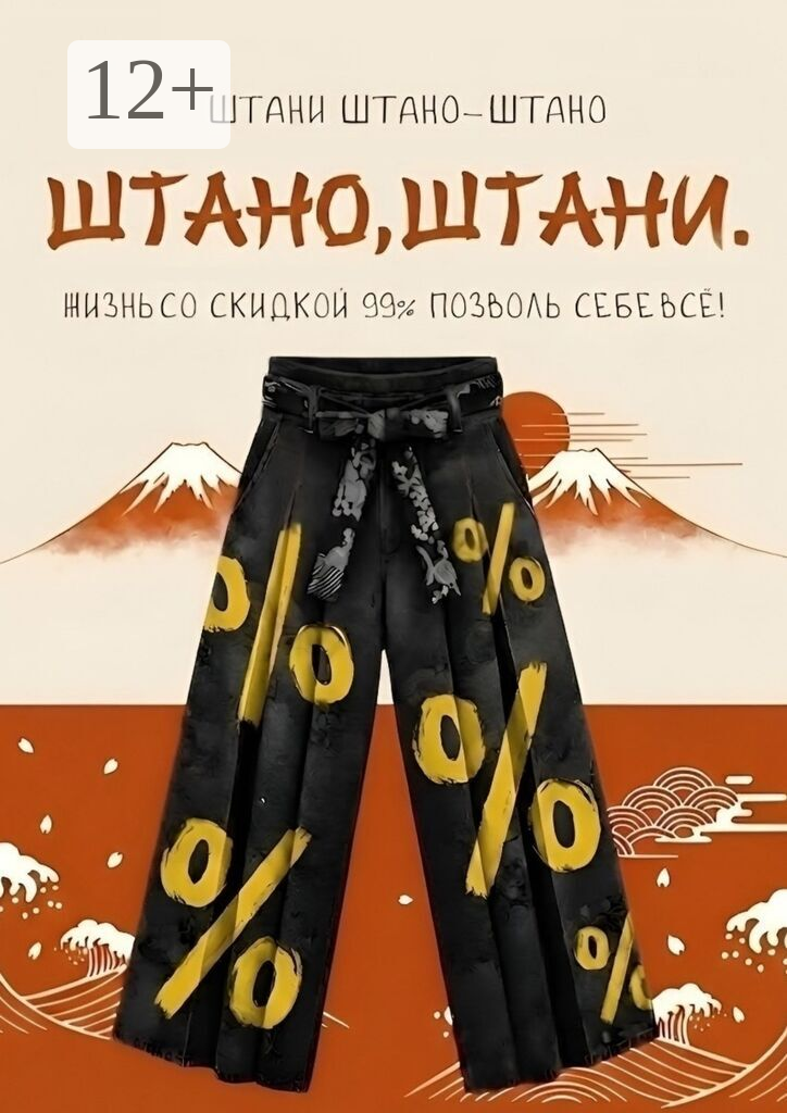 Штано, штани. Жизнь со скидкой 99%. Позволь себе всё!