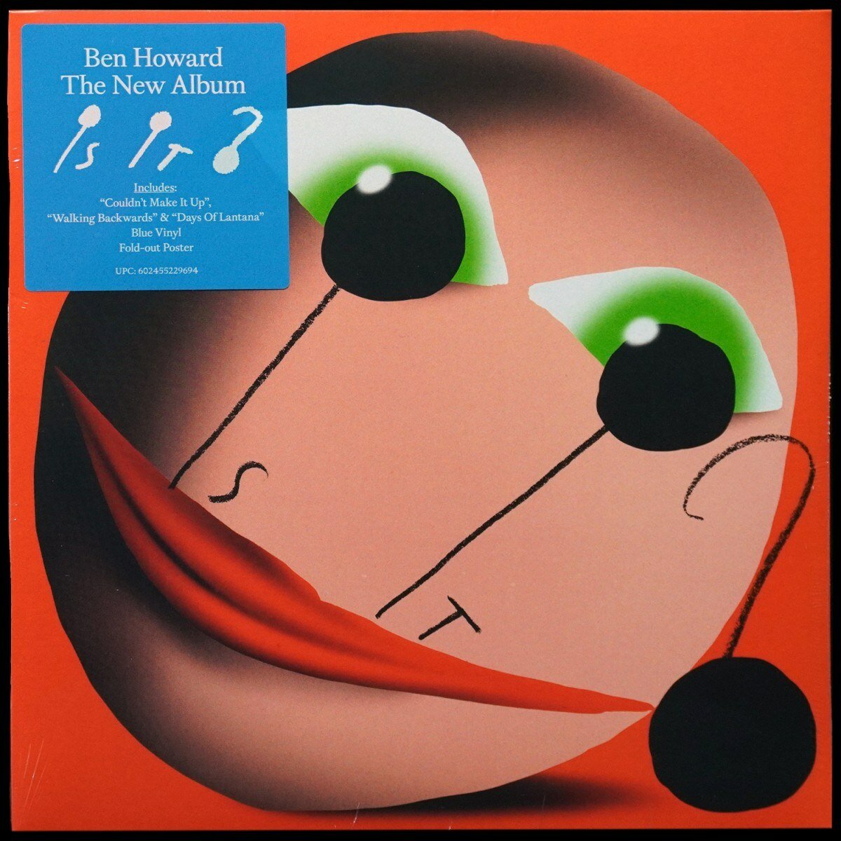 Виниловая пластинка Island Ben Howard – Is It? (цветной винил, + постер)