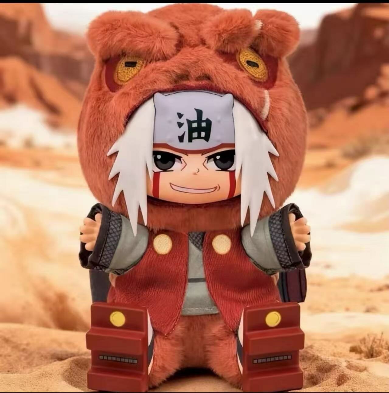 Горячая оригинальная фигурка Shippuden 2-го поколения, слепая коробка, милый зверь, серия сидящих фигурок для вечеринки
