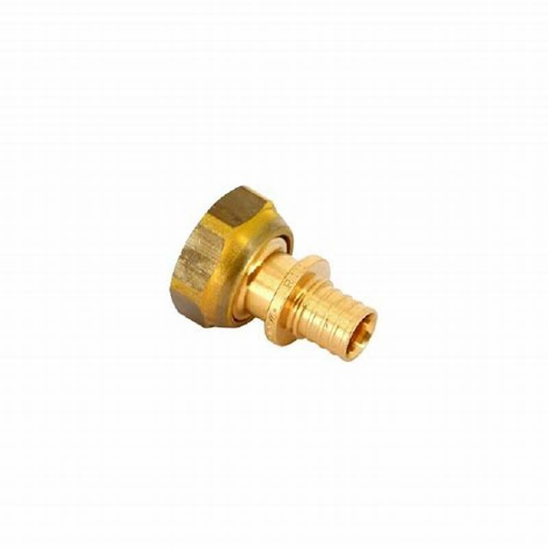 Муфта Rehau RX с накидной гайкой под надвижную гильзу, бронза, 16 × 1/2" с внутренней резьбой
