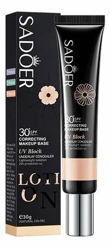 Корректирующая основа под макияжа лица SADOER SPF30PA+++, 30 g