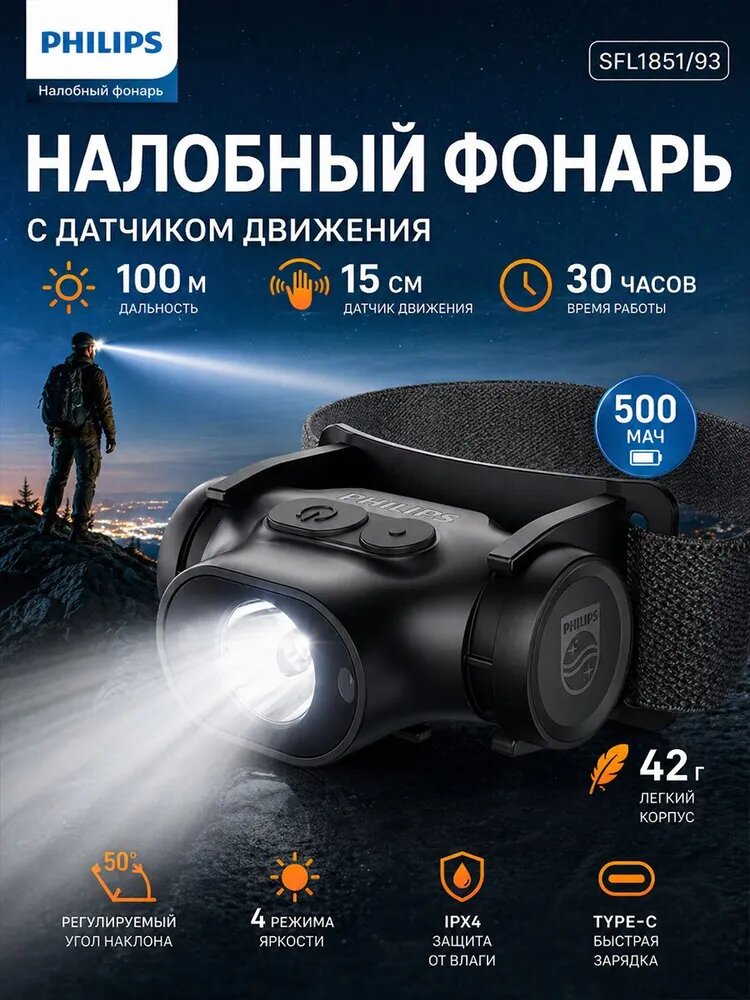 Philips Фонарь для велосипеда