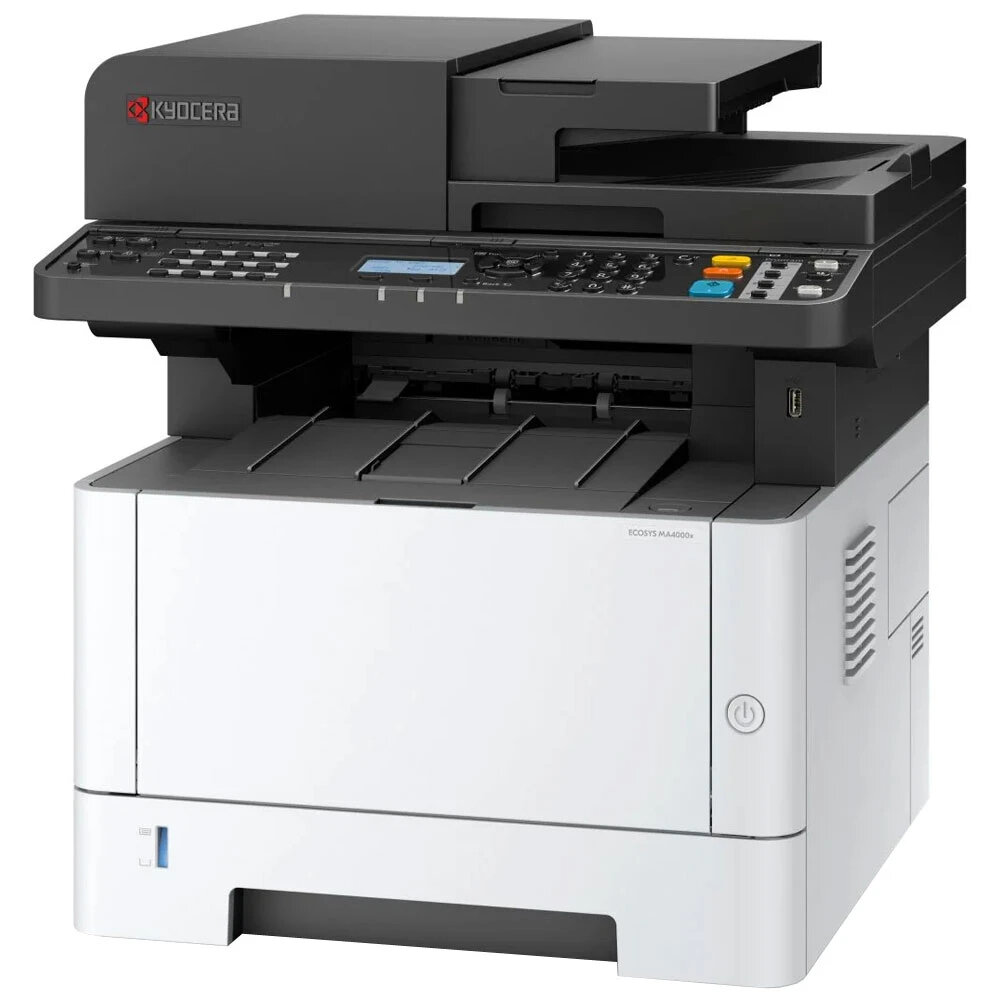 МФУ Kyocera MA4000fx, A4, лазерный, монохромное, цвет корпуса: Белый с черным (110C1B3NL0)