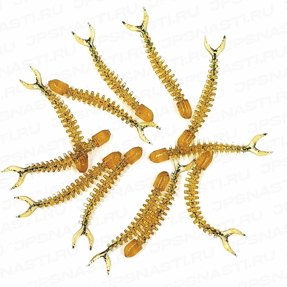 Силиконовые приманки Eleven Lures Dzen 2.2, 12 шт, #Irish Lager