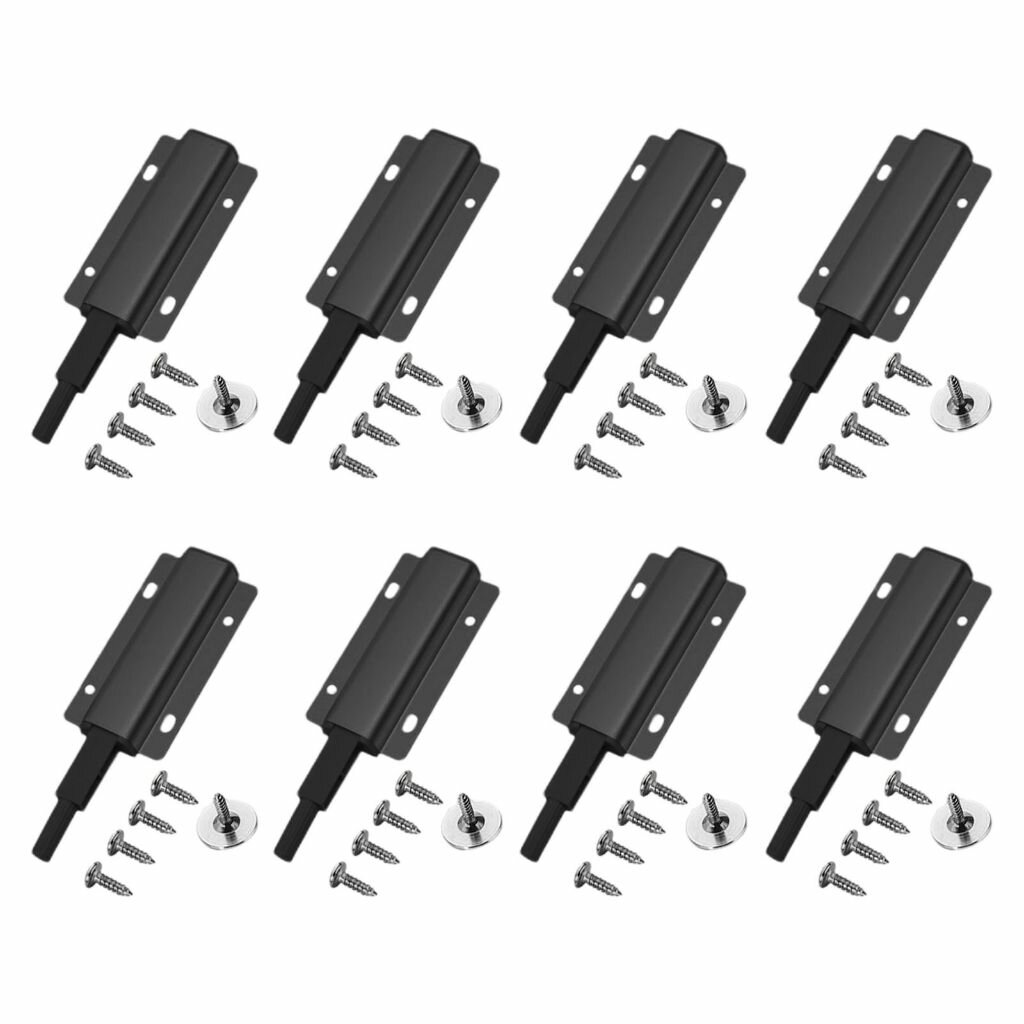 Комплект из 8 прочных механизмов открывания для кухонных шкафов и дверей