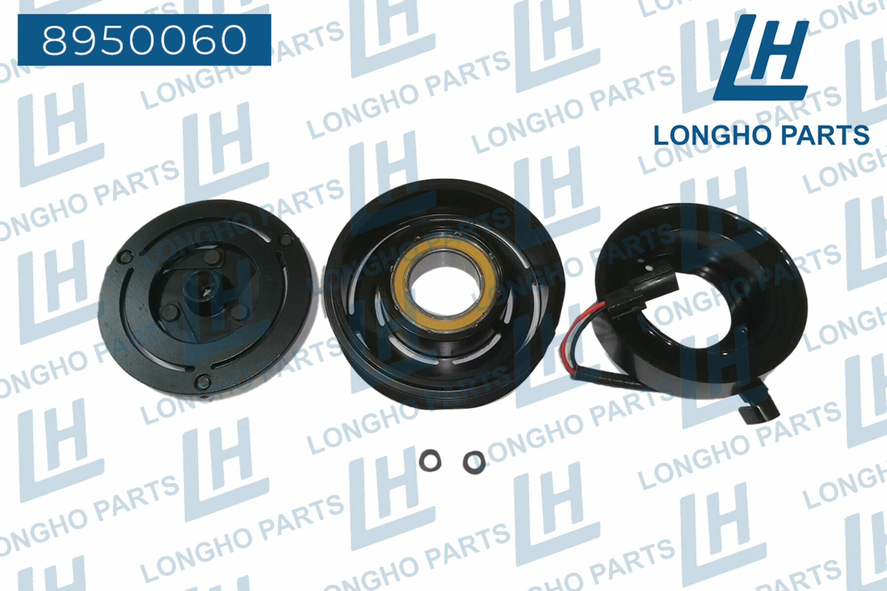 Шкив Компрессора Кондиционера \ Renault Duster, Kaptur 8200909753(Longho 8950060)