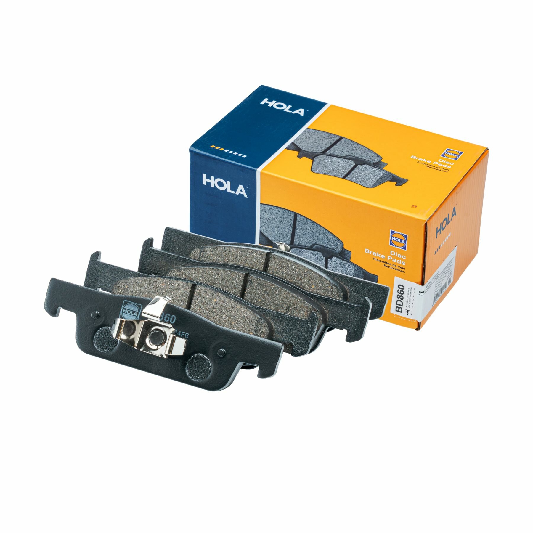 Колодки передние RENAULT Logan II Sandero Stepway II Symbol II HOLA BD860