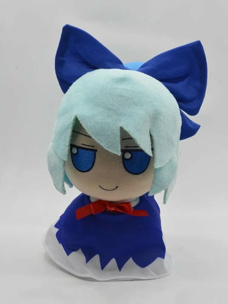 Аниме Мягкие Игрушки TouHou Project Fumo Cirno / Чирно Плюшевая Игрушка Антистресс 16 CM