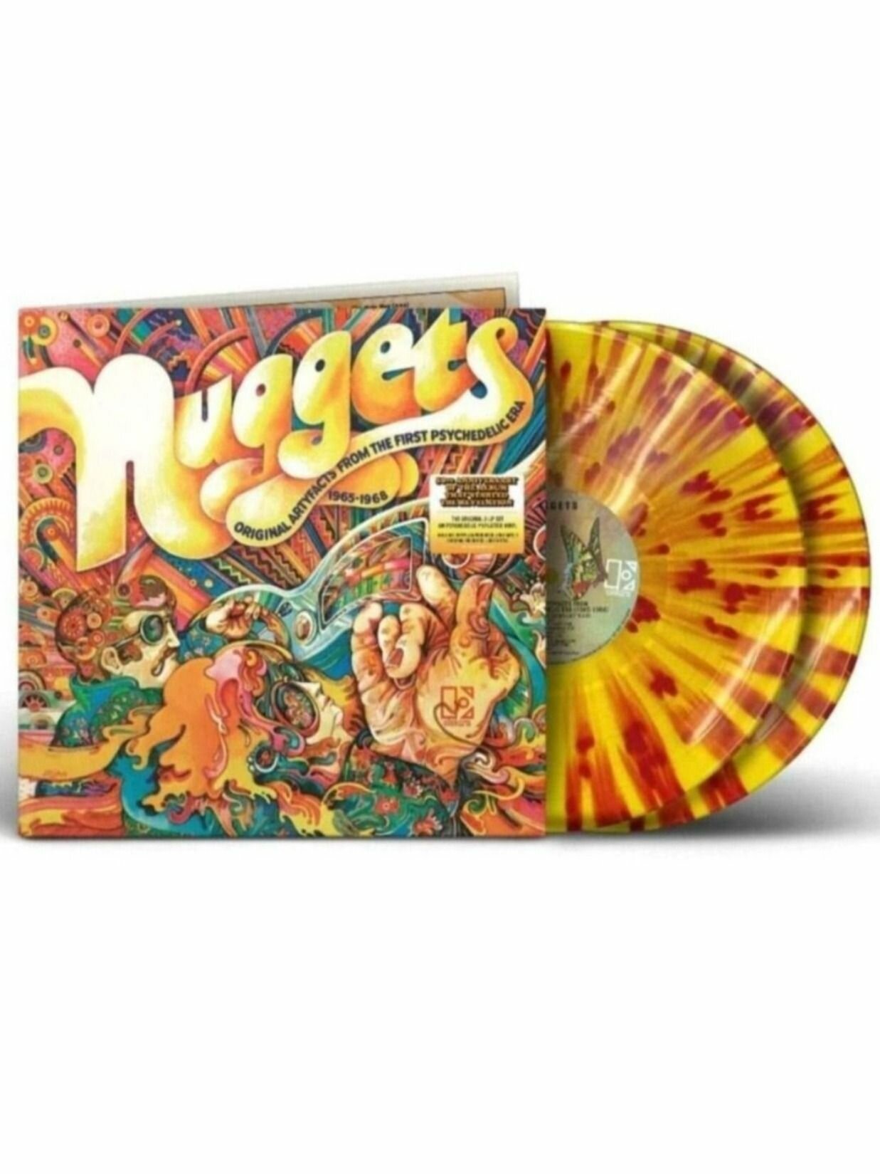 Виниловая пластинка Various - Nuggets: Original Artyfacts From The First Psychedelic Era 1965-1968 2LP, Psychedelic Psplatter,