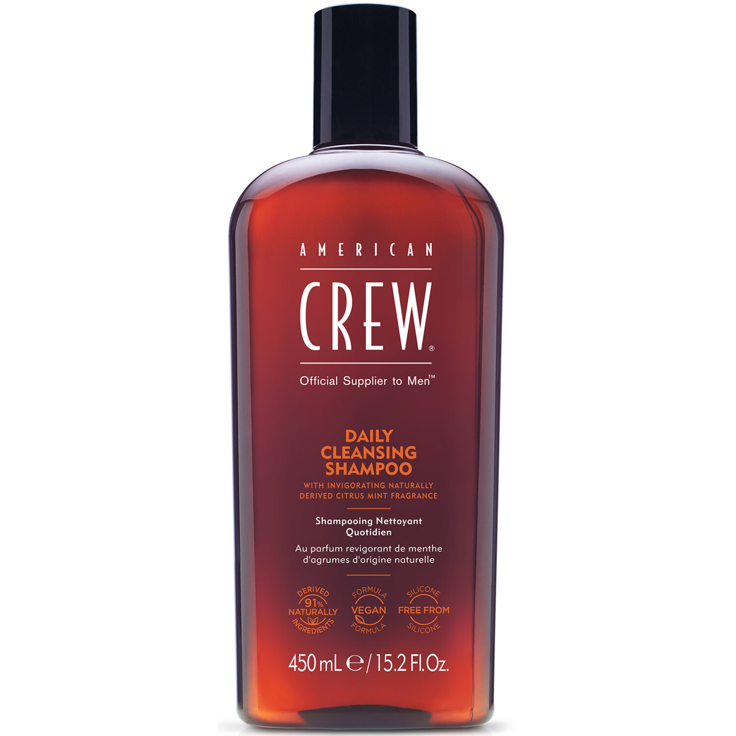 Шампунь American Crew "Daily Cleansing", для ежедневного очищения, для нормальных и жирных волос, 450мл