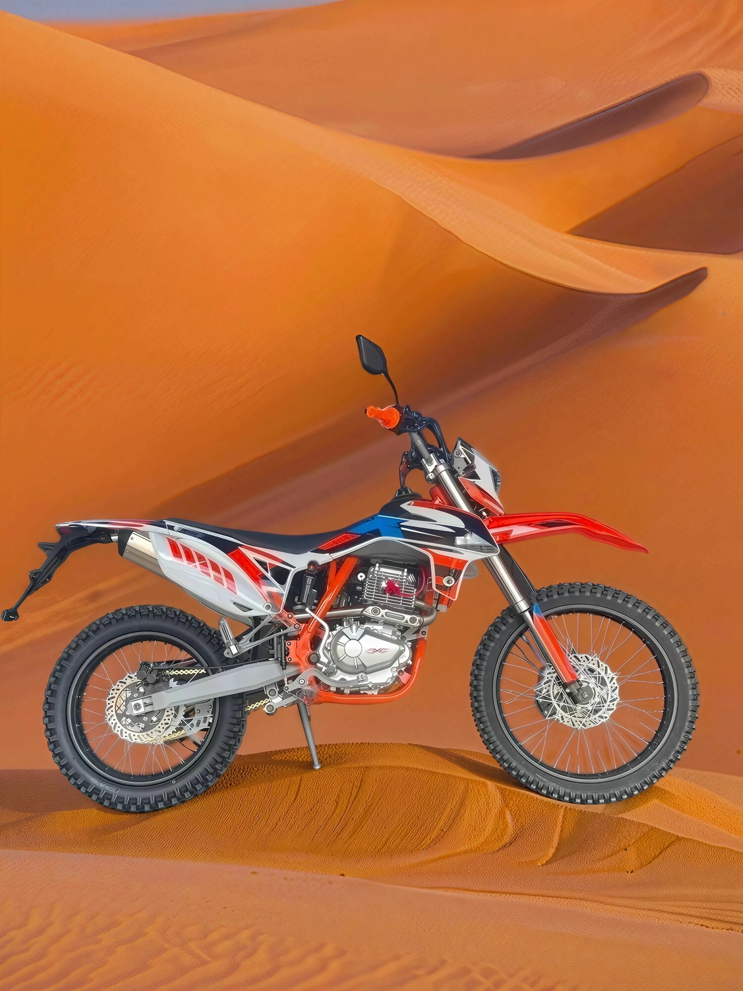 Кроссовый мотоцикл X-MOTOS CROSS PR3 с ПТС (оранжевый)