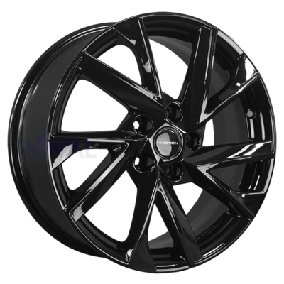Литой колесный диск Khomen Wheels KHW1714 (Changan CS35/CS35 Pro) 7x17/5x110 ET46 D63,3 Black