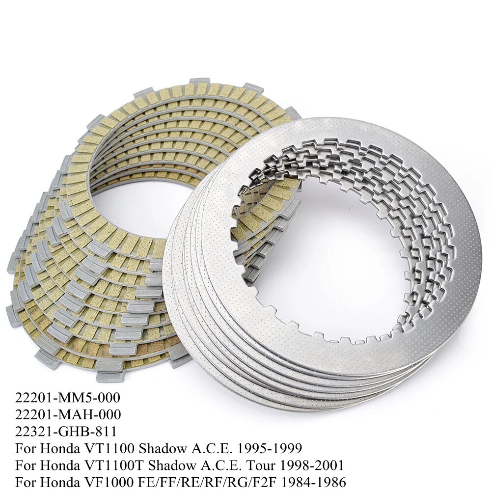 Фрикционный диск сцепления для Honda VT1100 VF1000 VT1100C2 VT1100C3 VT1100C VT1100D2 VT1100T 22201-MM5-000 22201MAH000 VT 1100