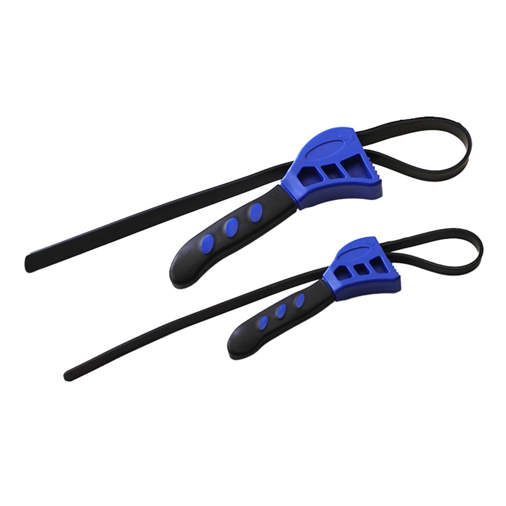 2 шт./компл. Ключ С Резиновым Ремешком 210 мм 160 мм Ремень Трубный Ключ Регулируемый Фильтр Для Тяжелого Масла Гаечный Ключ Ремень Гаечный Ключ Инструмент