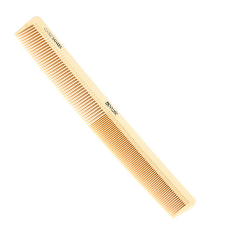 Расческа рабочая DEWAL SAHARA комбинированная, бежевая 21,5 см