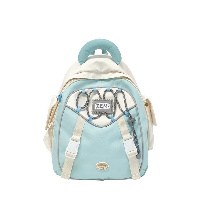 Рюкзак "Japanese ins student school bag", синий, большой, трансграничный