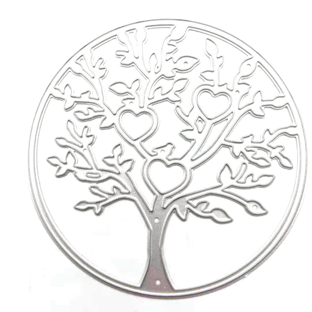 Круглый металлический шаблон для вырезания дерева