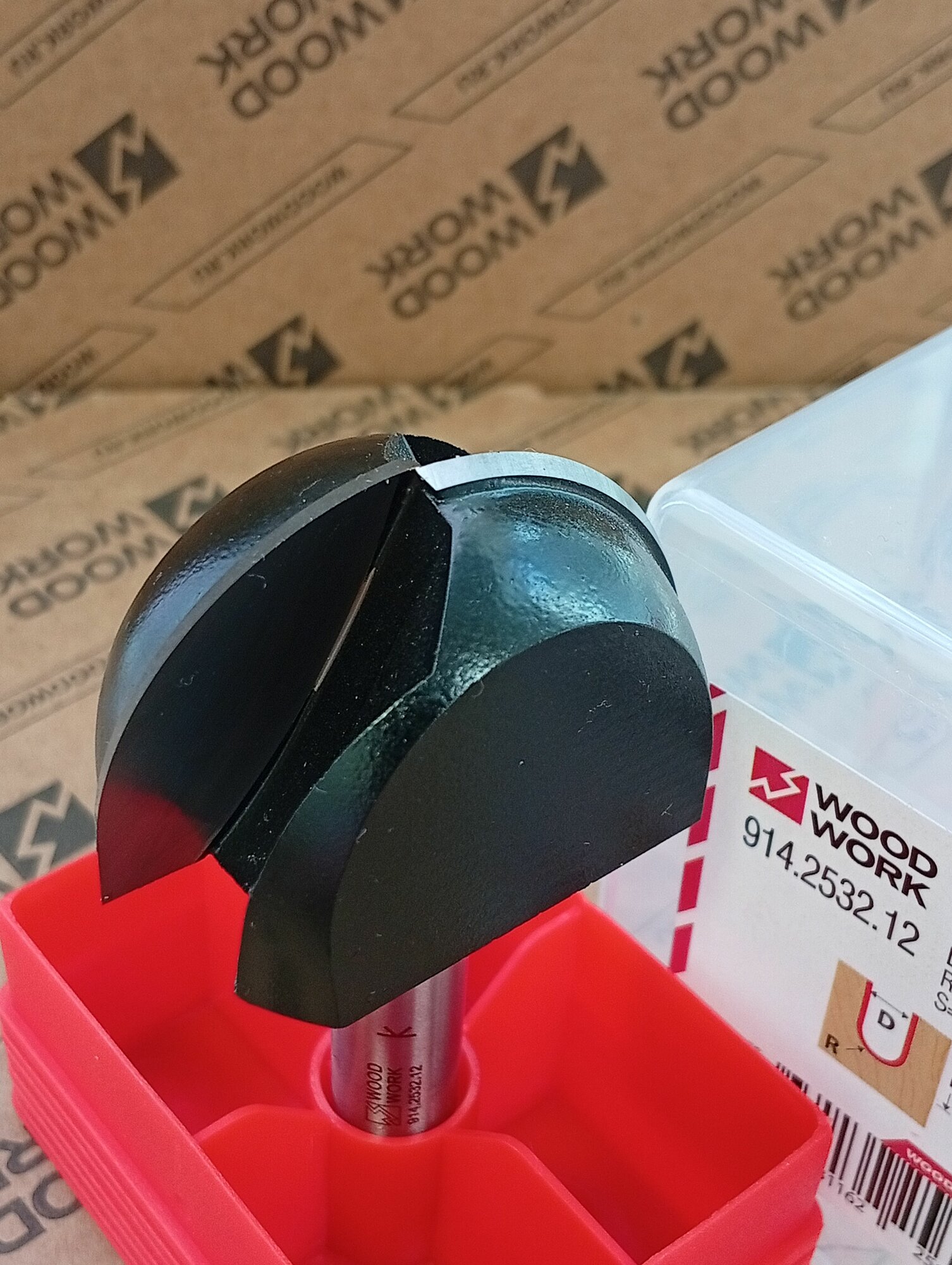 Фреза галтельная ( D 50,8мм ) с тефлоновым покрытием ( проф серия) R 25,4мм D 50.8мм х 32мм х 82мм хв.12мм