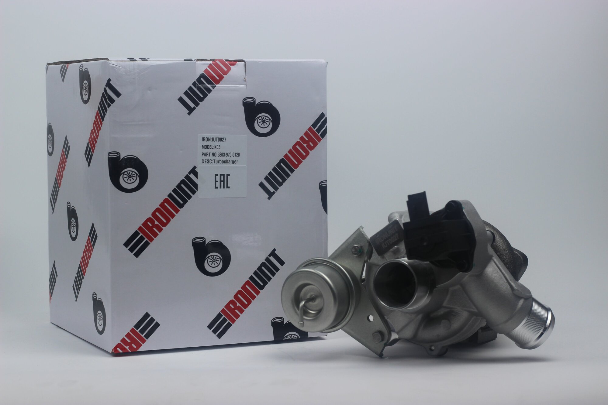 Турбина CITROEN C4, DS3, PEUGEOT RCZ, (Ситроен C4, DS3, Пежо RCZ), IUT0027 для 8B03400997