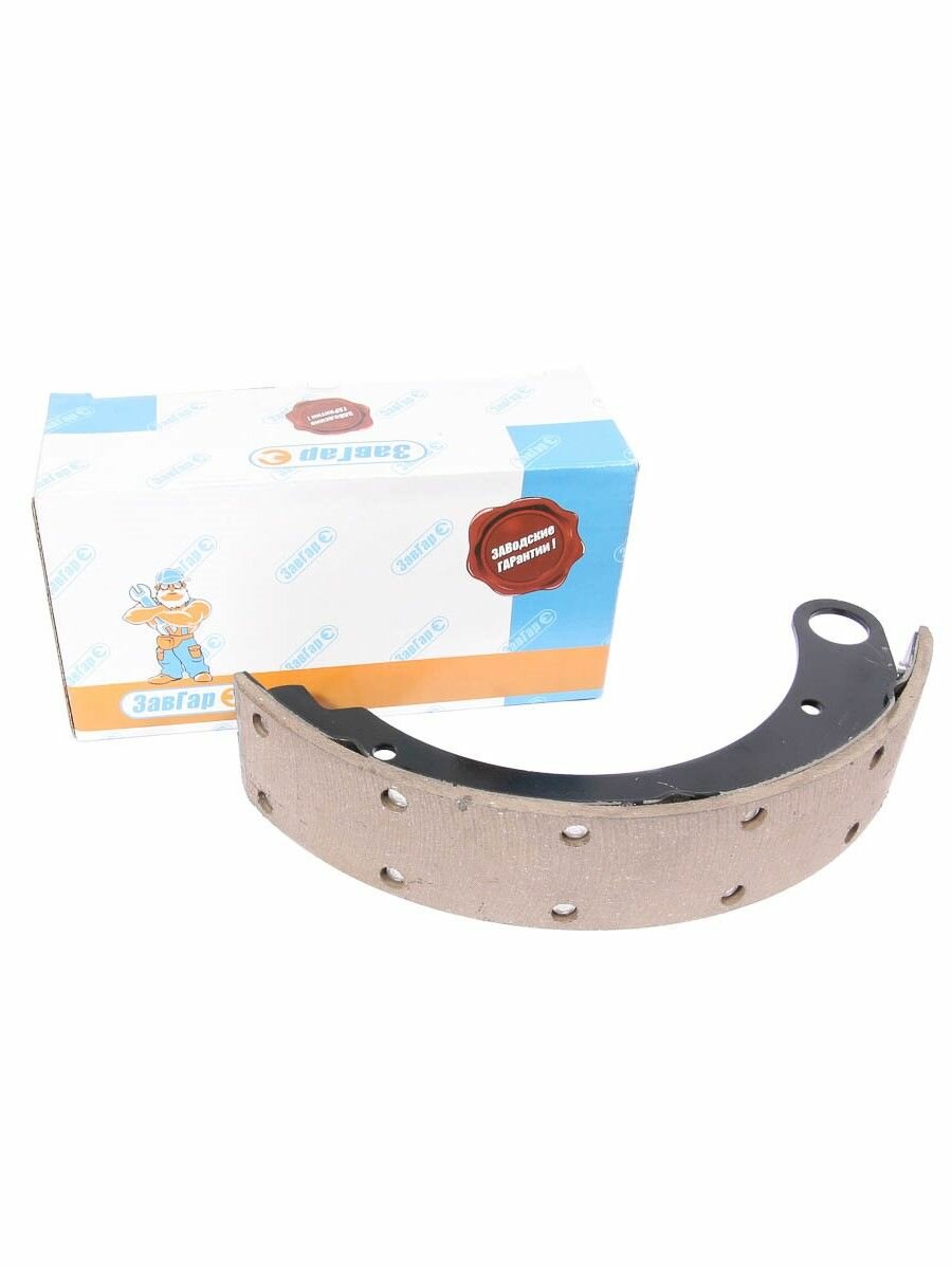 Колодки тормозные УАЗ передняя комплект 4шт длинные "ЗавГар"