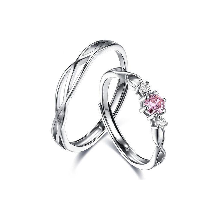 Кольцо наборное, циркон