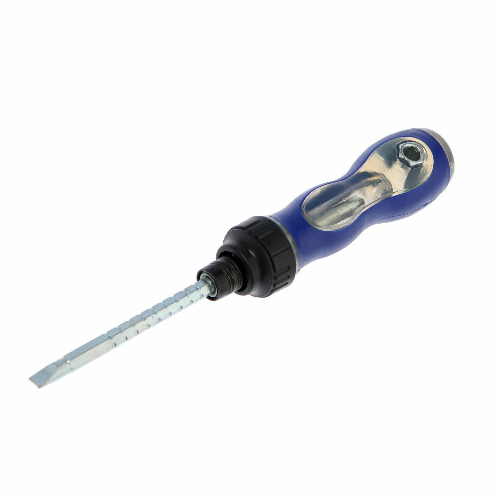 Отвертка комбинированная 3 в 1, реверс, 2К рукоятка, PH2/SL6x75-110 мм