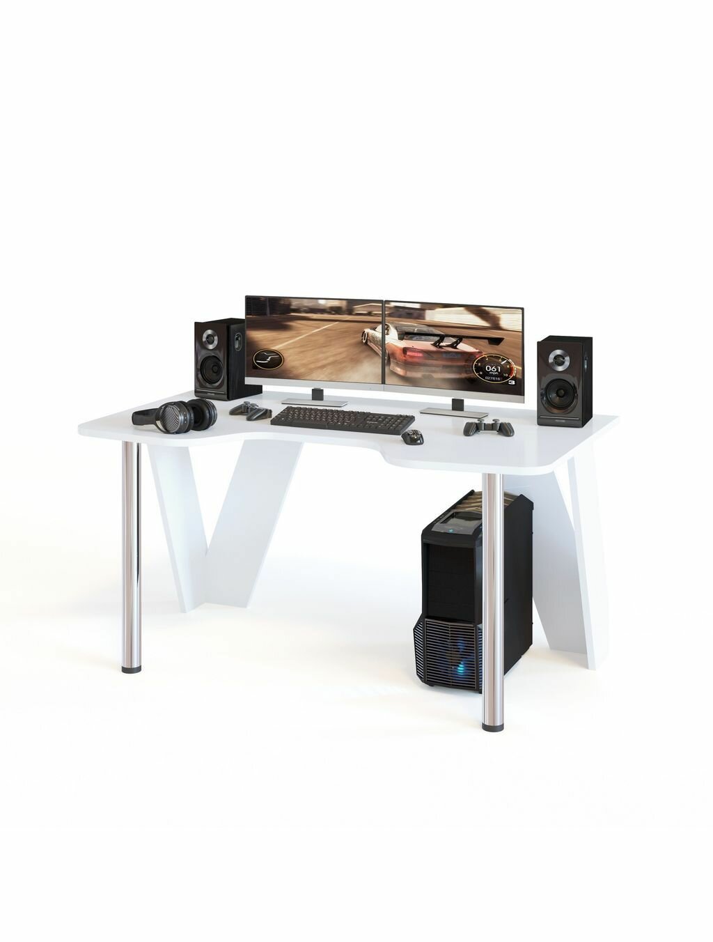 Стол компьютерный КСТ-116 150х90х75 см