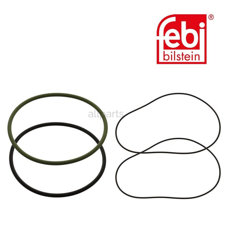FEBI 44498 комплект уплотнительных колец гильзы !4шт.\RVI Premium/KERAX, ЯМЗ-650