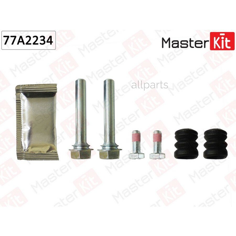 MASTERKIT 77A2234 Комплект направляющих тормозного суппорта RENAULT