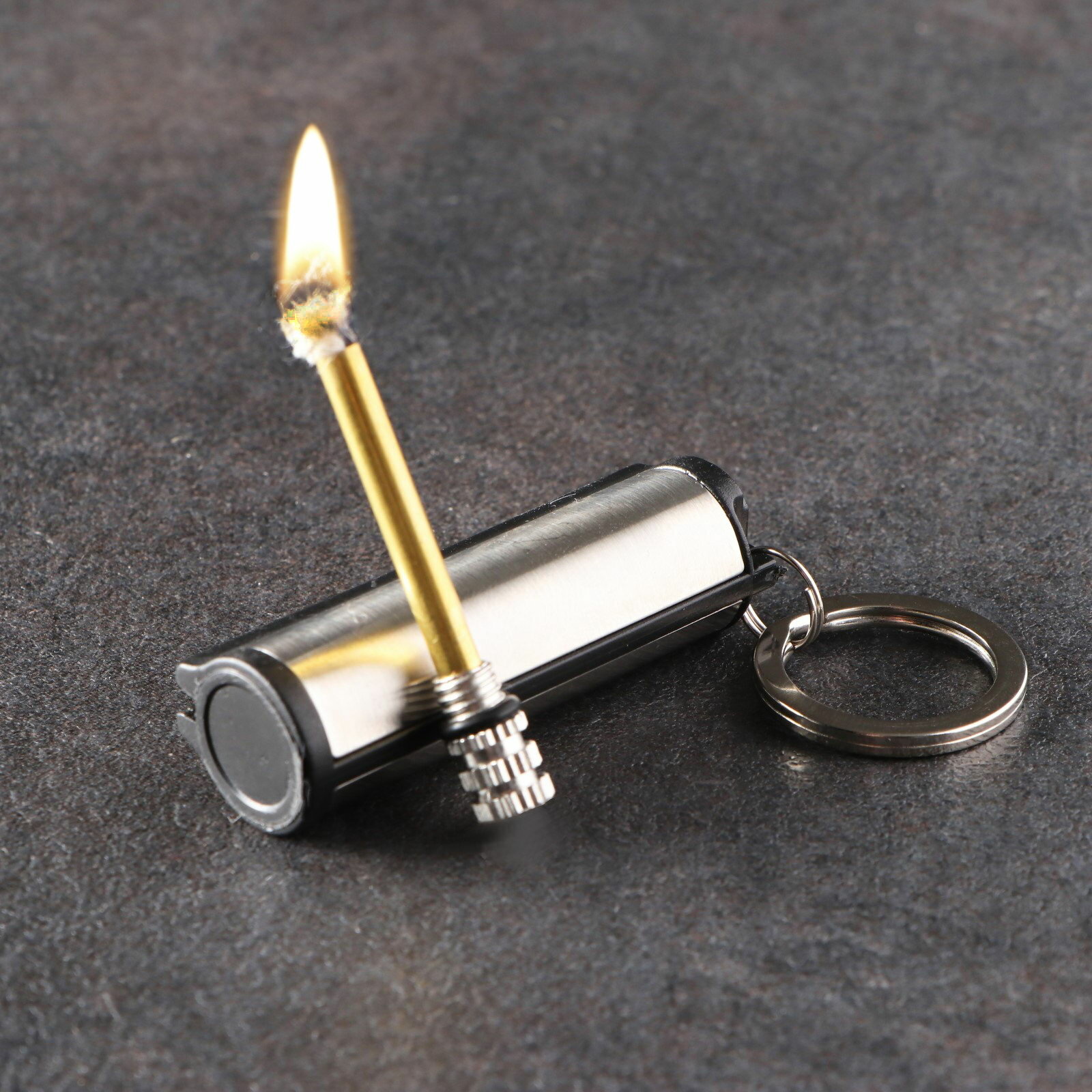 Вечная спичка "Сильва" туристическая 6.5 см, с кольцом, вид: вечная спичка