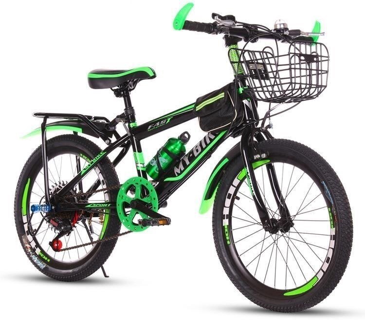 Велосипед, mальчики и девочки, 6-17 лет, горный велосипед с регулируемой скоростью 18-24 дюйма