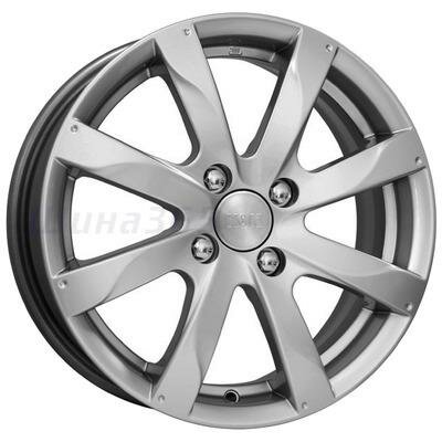 Литой колесный диск K&K Джемини-оригинал (КС480) 5,5x14/4x100 ET45 D56,1 Дарк платинум