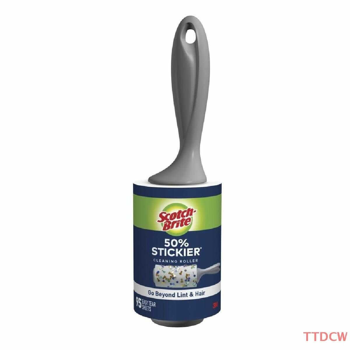 Роликовая щетка для удаления шерсти домашних животных Scotch Brite 3M Sticky, 95 листов